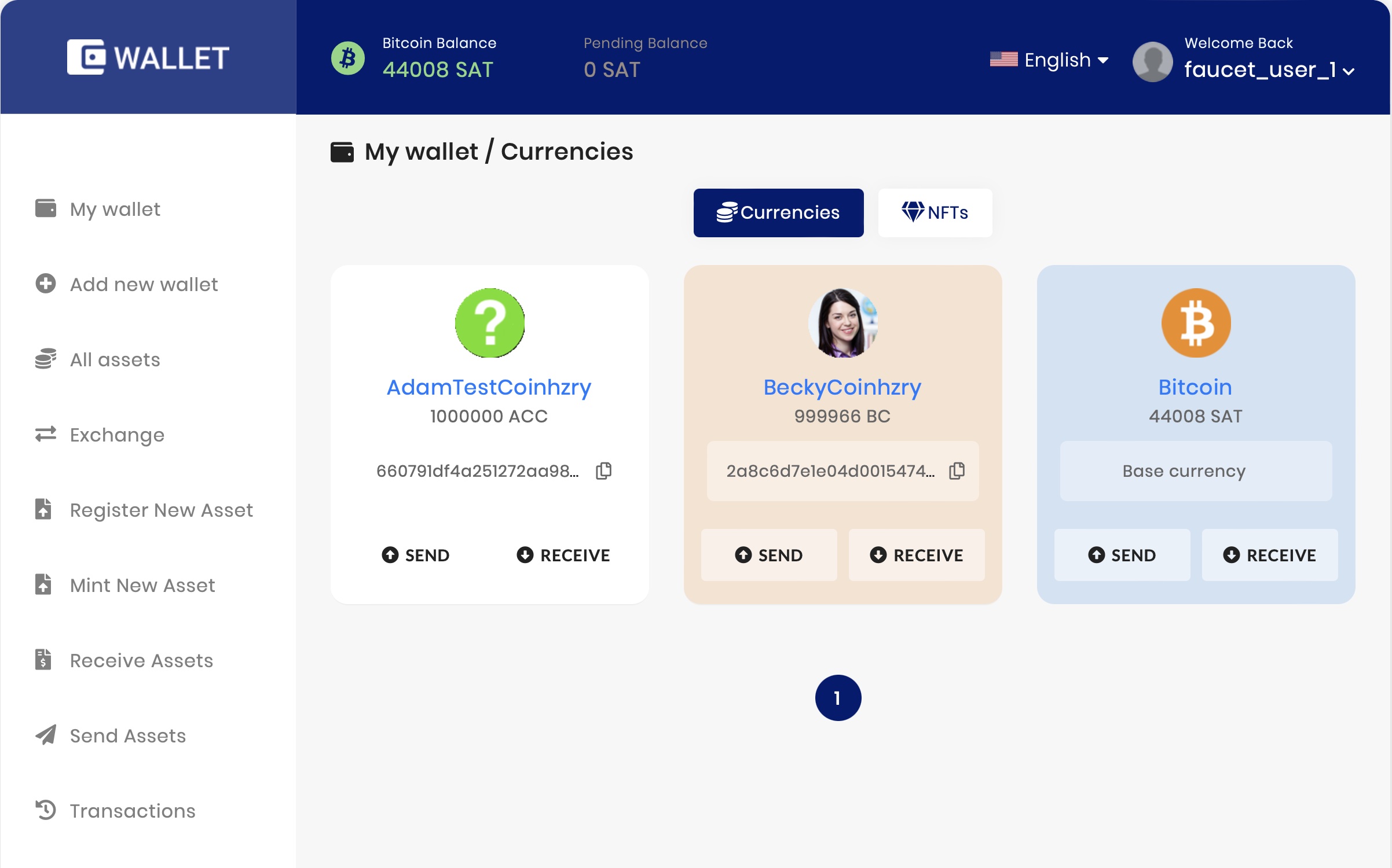 Tiramisu Wallet login